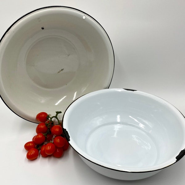 Enamel Wash Basin - Etsy