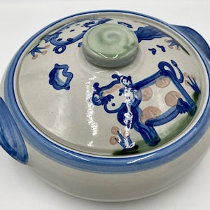 Vintage M.A. Hadley Collectible Pottery Serving Pieces | Oval Platter ...