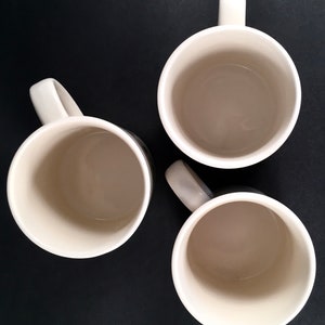 Vintage Retro Coffee Mugs "i Love Sailing" | "i Love Tennis" | "tgif ...