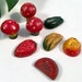 Vintage Retro Kitchen Magnets | Tiny Refrigerator or Memo Board Magnets ...