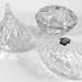 Sweet Vintage Clear Glass | Cut Crystal | Pressed Glass Trinket Box ...