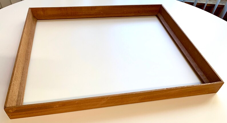 Vintage Wooden Gallery Frame Solid Wood Frame Open Frame - Etsy