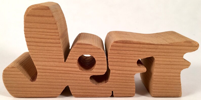 Vintage Retro Carved Wooden jeff Name Decor Gift - Etsy