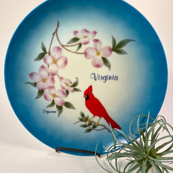 Cardinal and Dogwood - Etsy