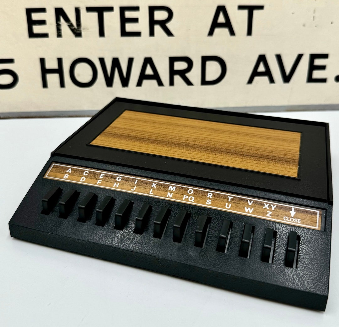 Vintage Retro Desk Accessory | NOS Telephone List Finder | Seventies ...
