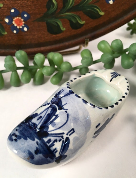 Art & Collectibles Blue Delft Ashtray Delft Ashtray Cobalt Ashtray ...