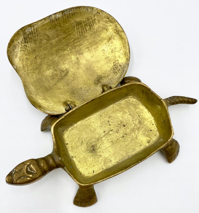 Vintage Brass Turtle Figurines Collectible Brass Turtles - Etsy