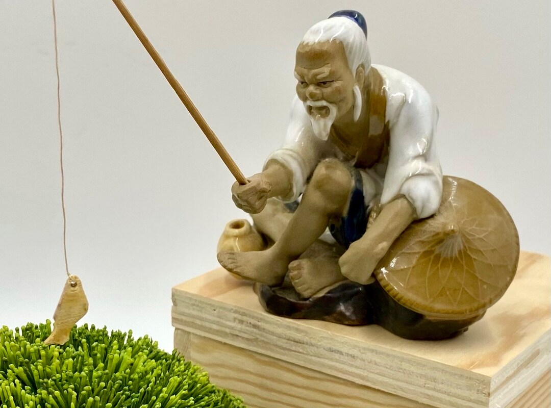 Antique Chinese Mud Man | Collectible Shekwan Mud Man Mudware ...