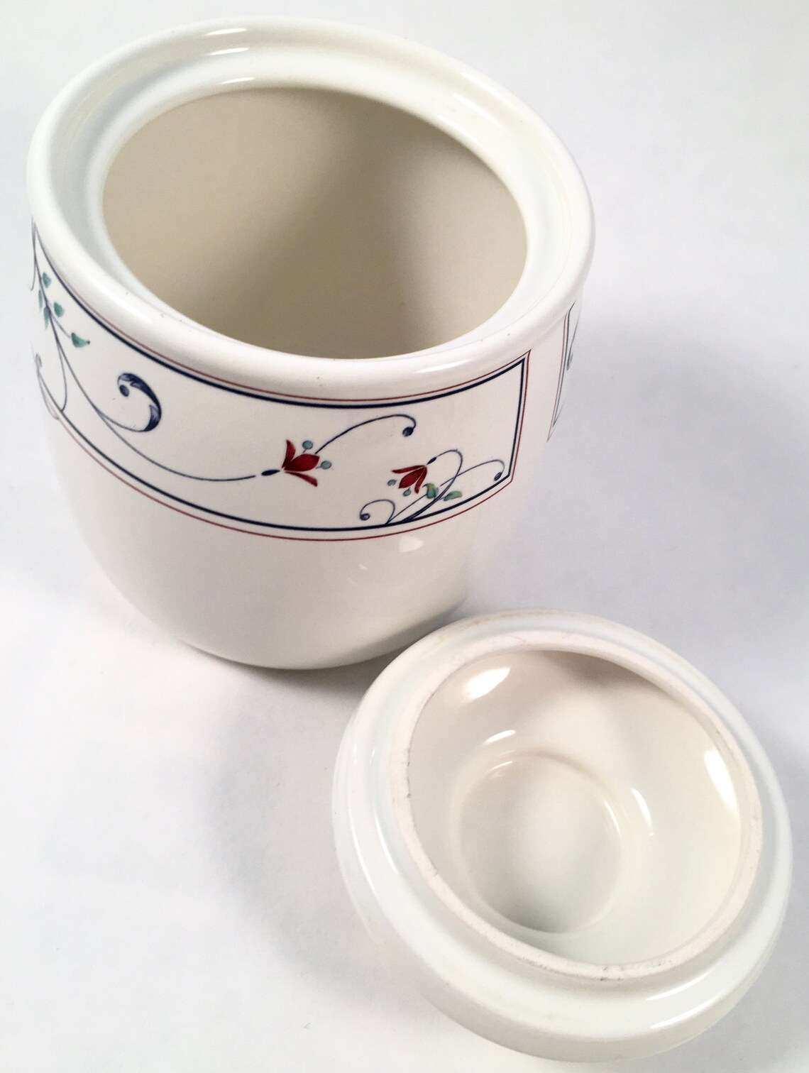 Vintage Canister drippings Jar Mikasa Intaglio - Etsy