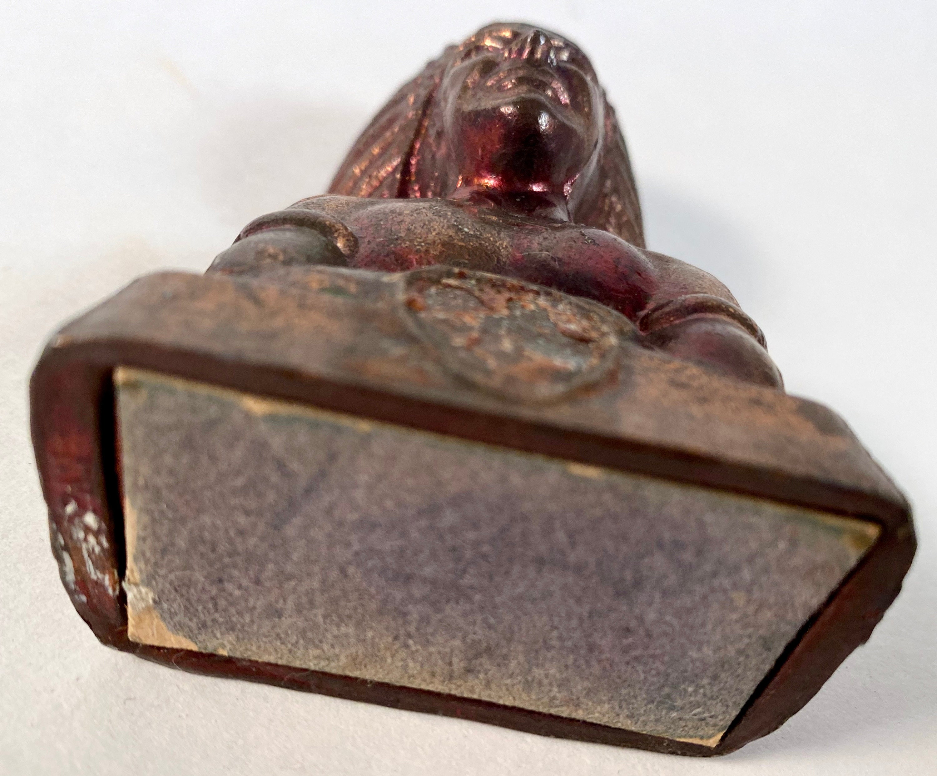 Vintage Collectible Cast Metal American Indian Chief Bust - Etsy