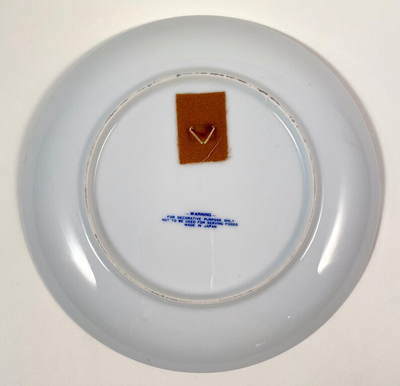 Virginia Souvenir Plate | Cardinal Red Bird | Pink Dogwood Blossoms ...