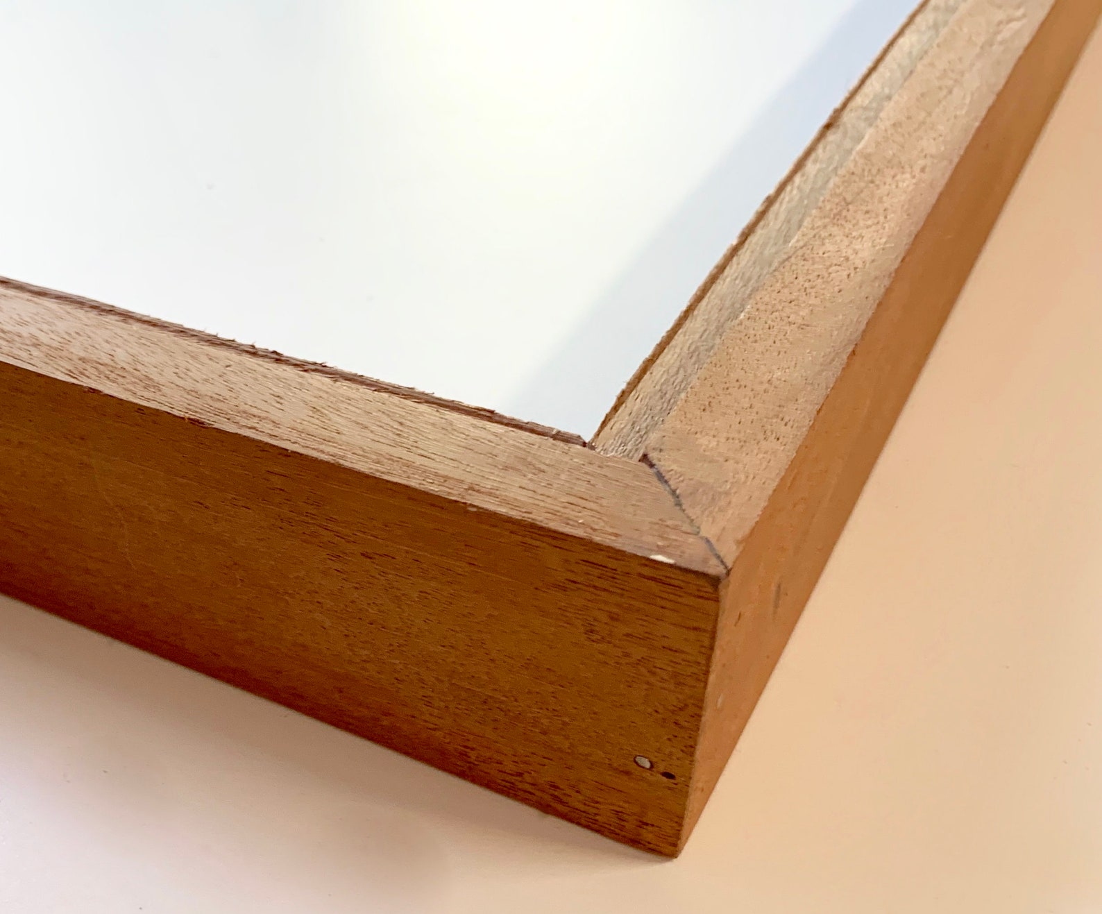 Vintage Wooden Gallery Frame Solid Wood Frame Open Frame - Etsy