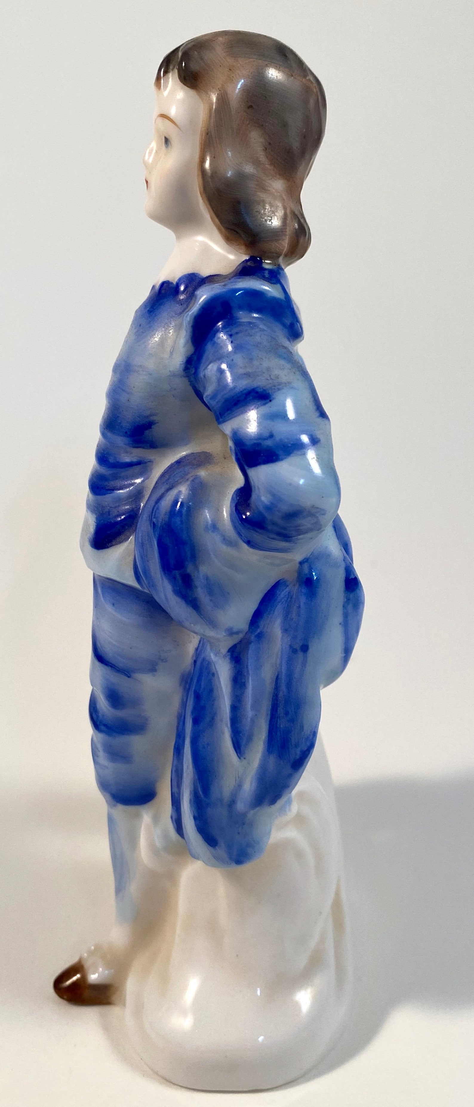 Vintage Blue Boy Figurine Ceramic Porcelain Blue Boy - Etsy