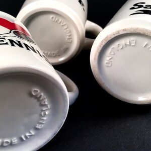 Vintage Retro Coffee Mugs "i Love Sailing" | "i Love Tennis" | "tgif ...