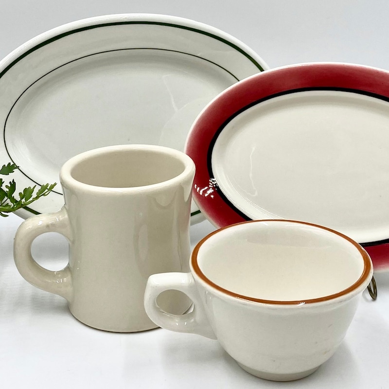 Diner Cup and Saucer - Etsy
