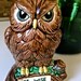 Vintage Retro Ceramic Owl Bank be Wise Save Coin Bank - Etsy