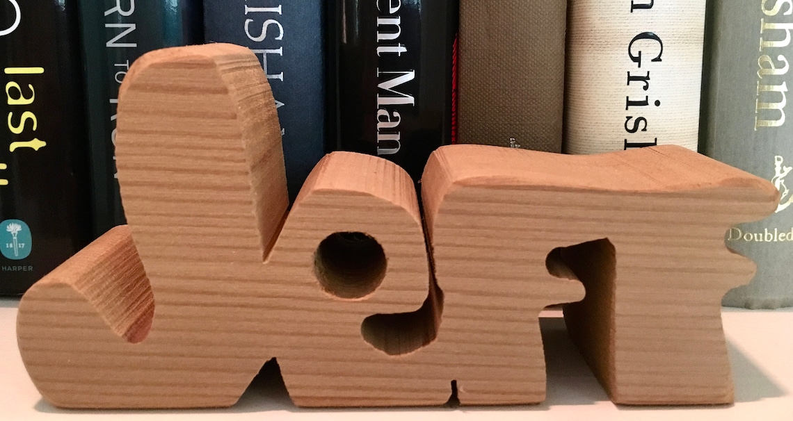 Vintage Retro Carved Wooden jeff Name Decor Gift - Etsy