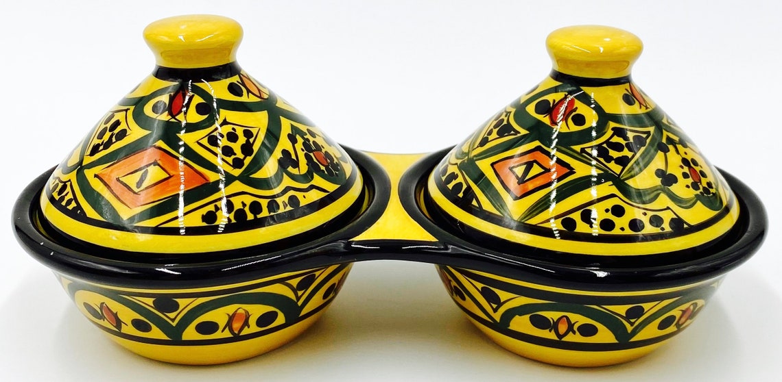 Pretty Lidded Condiment Server Pottery Barn Covered - Etsy