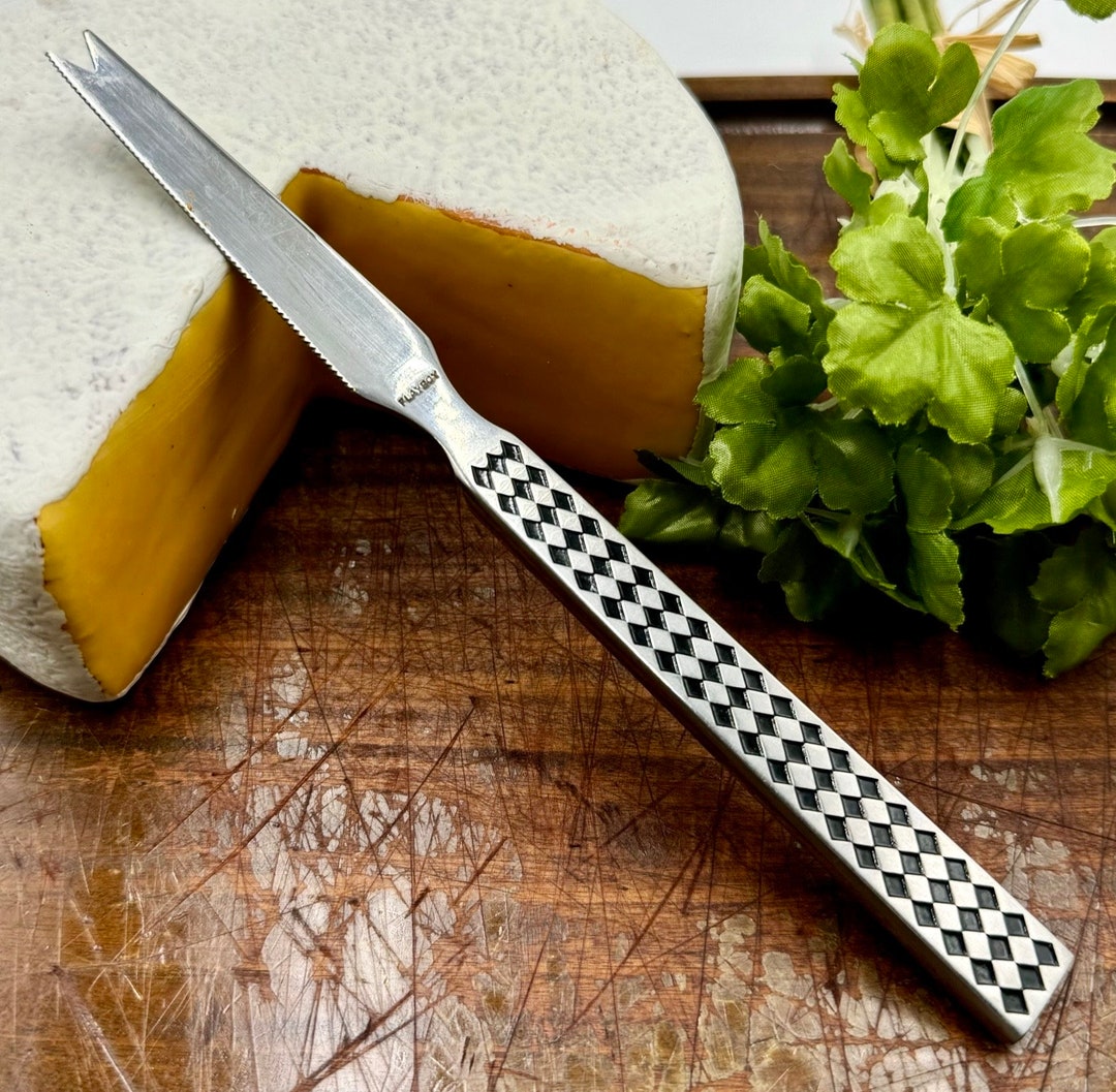 Retro Playboy Bar Knife | Stainless Steel Blade | Pronged Knife With ...