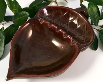 Ceramic Acorn Dish - Etsy