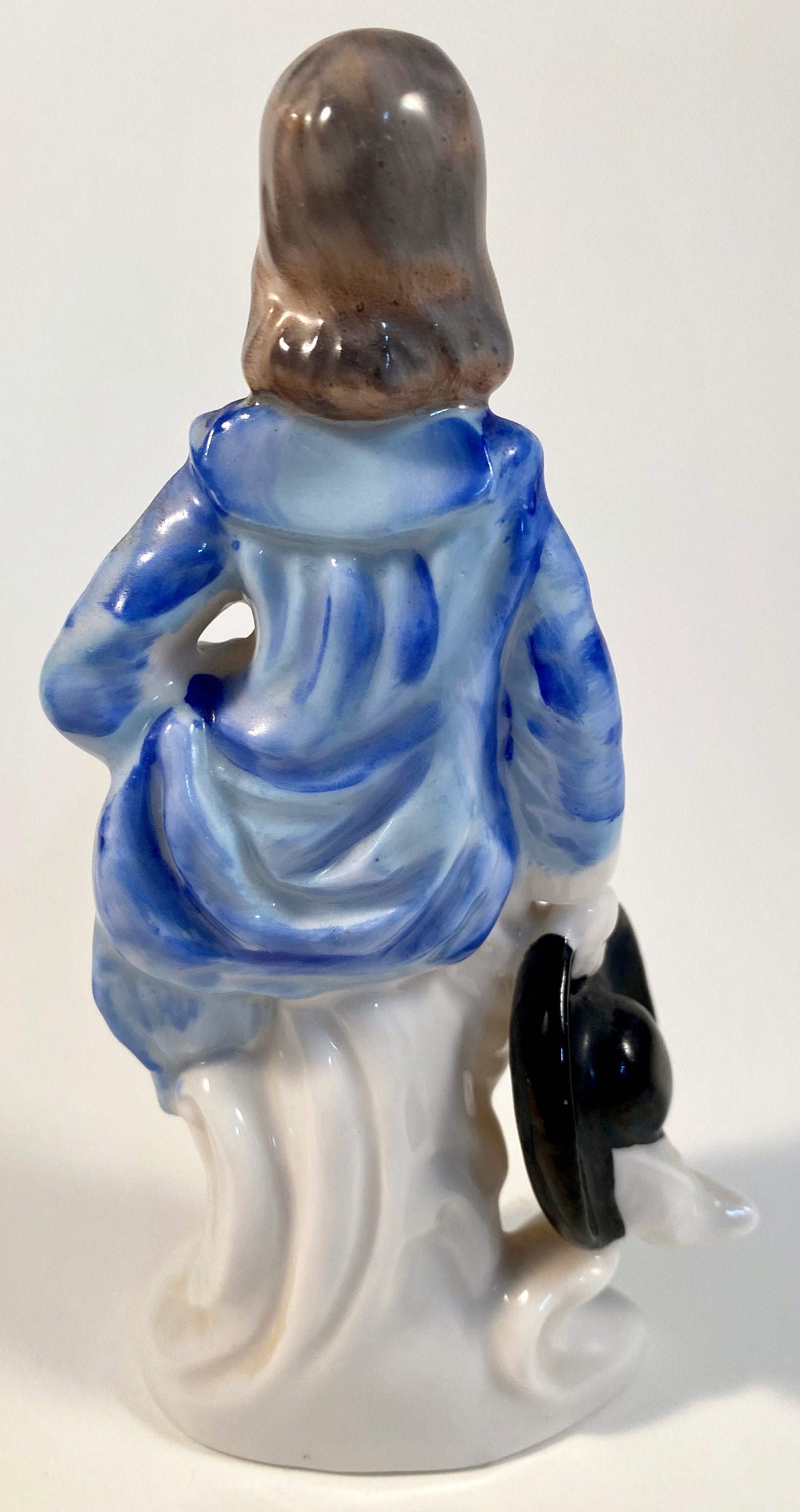 Vintage Blue Boy Figurine Ceramic Porcelain Blue Boy - Etsy