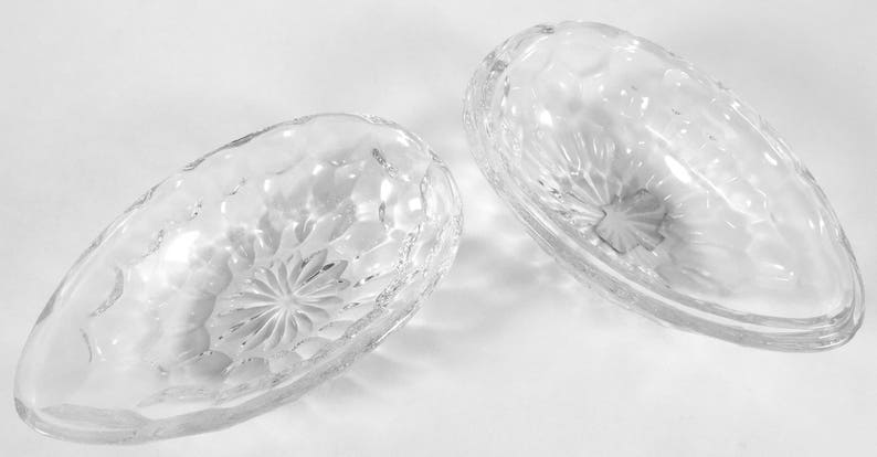 Sweet Vintage Clear Glass Cut Crystal Pressed Glass | Etsy