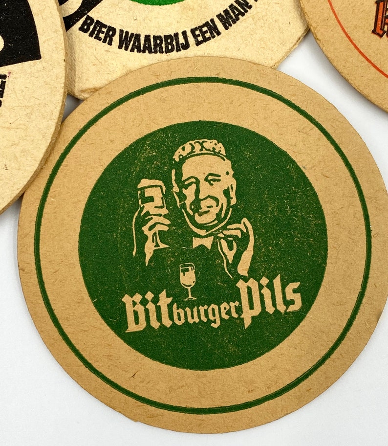 Vintage European Scandinavian Norwegian German Beer Coasters ...