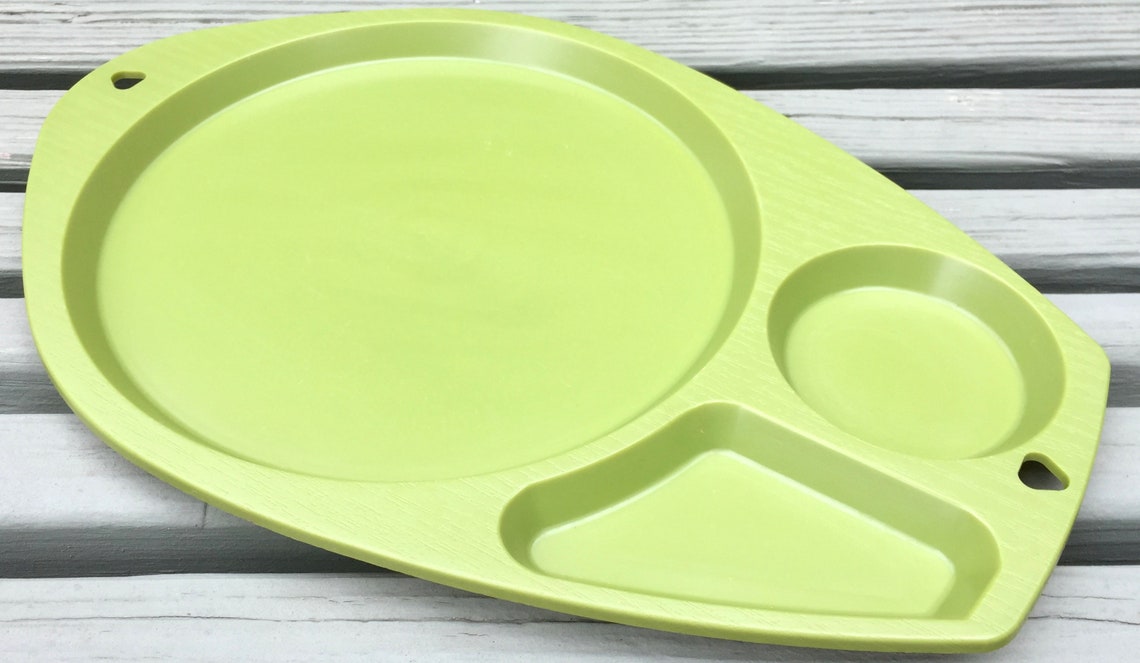Retro Picnic Plates Heavy-duty Plastic Plates Outdoor | Etsy