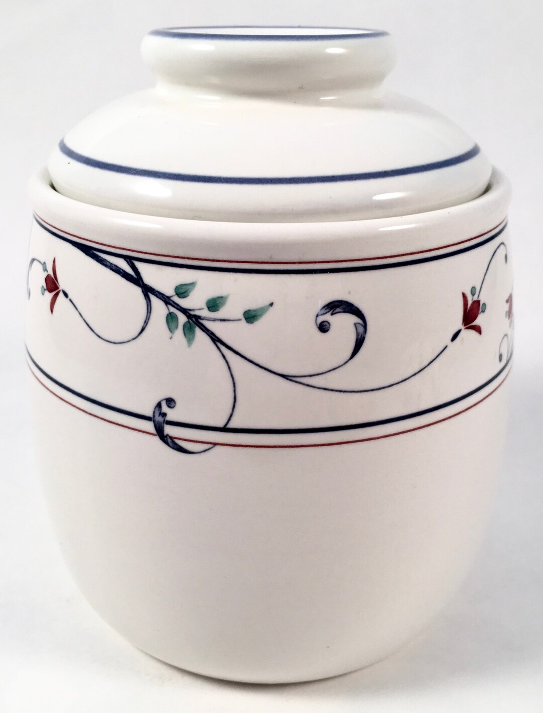 Vintage Canister "drippings" Jar | Mikasa Intaglio Annette | Retro ...