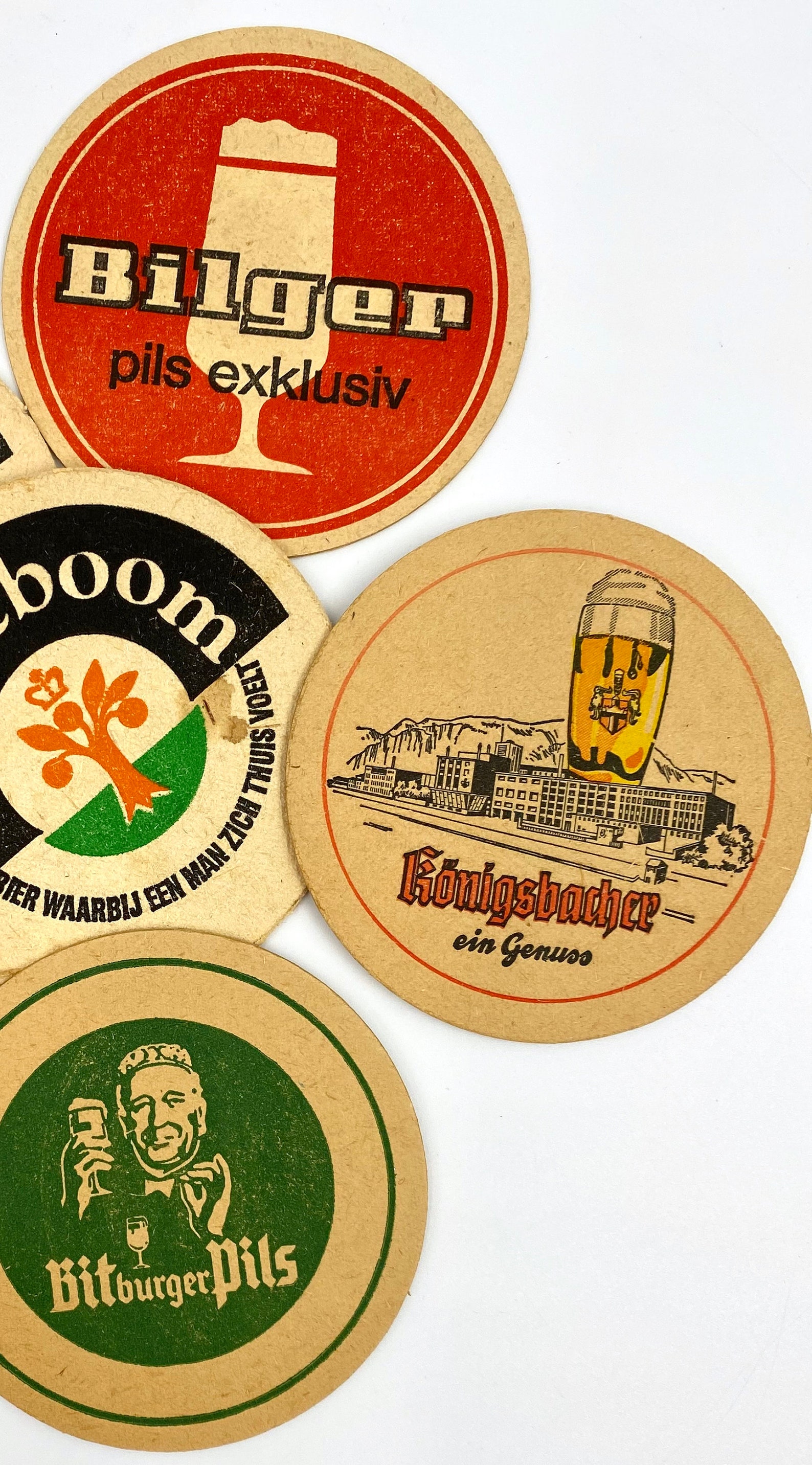 Vintage European Scandinavian Norwegian German Beer Coasters ...