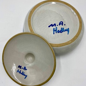 Vintage M.A. Hadley Collectible Pottery Serving Pieces | Oval Platter ...