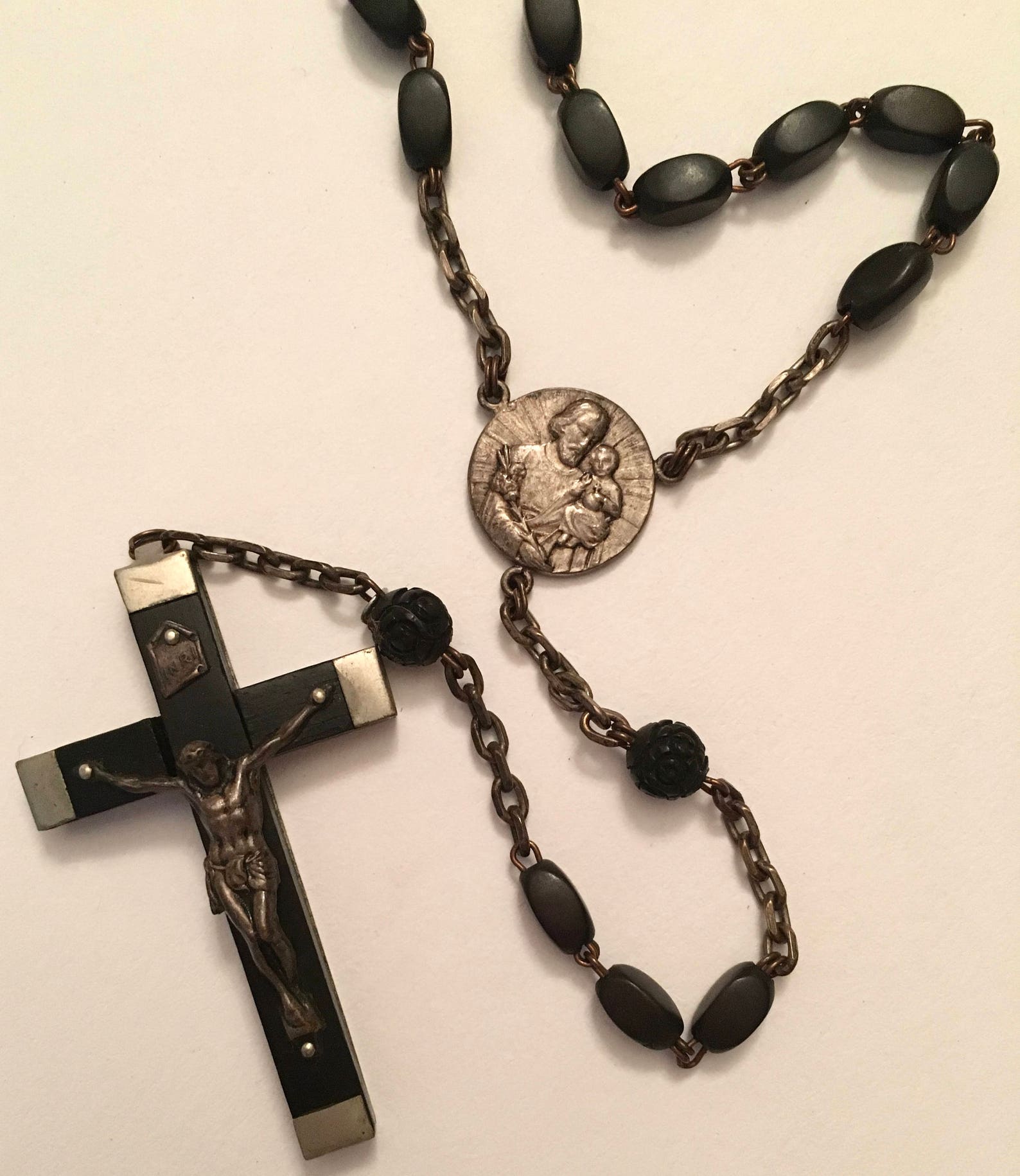 Beautiful Vintage Mid Century Modern French Rosaries Catholic Prayer ...