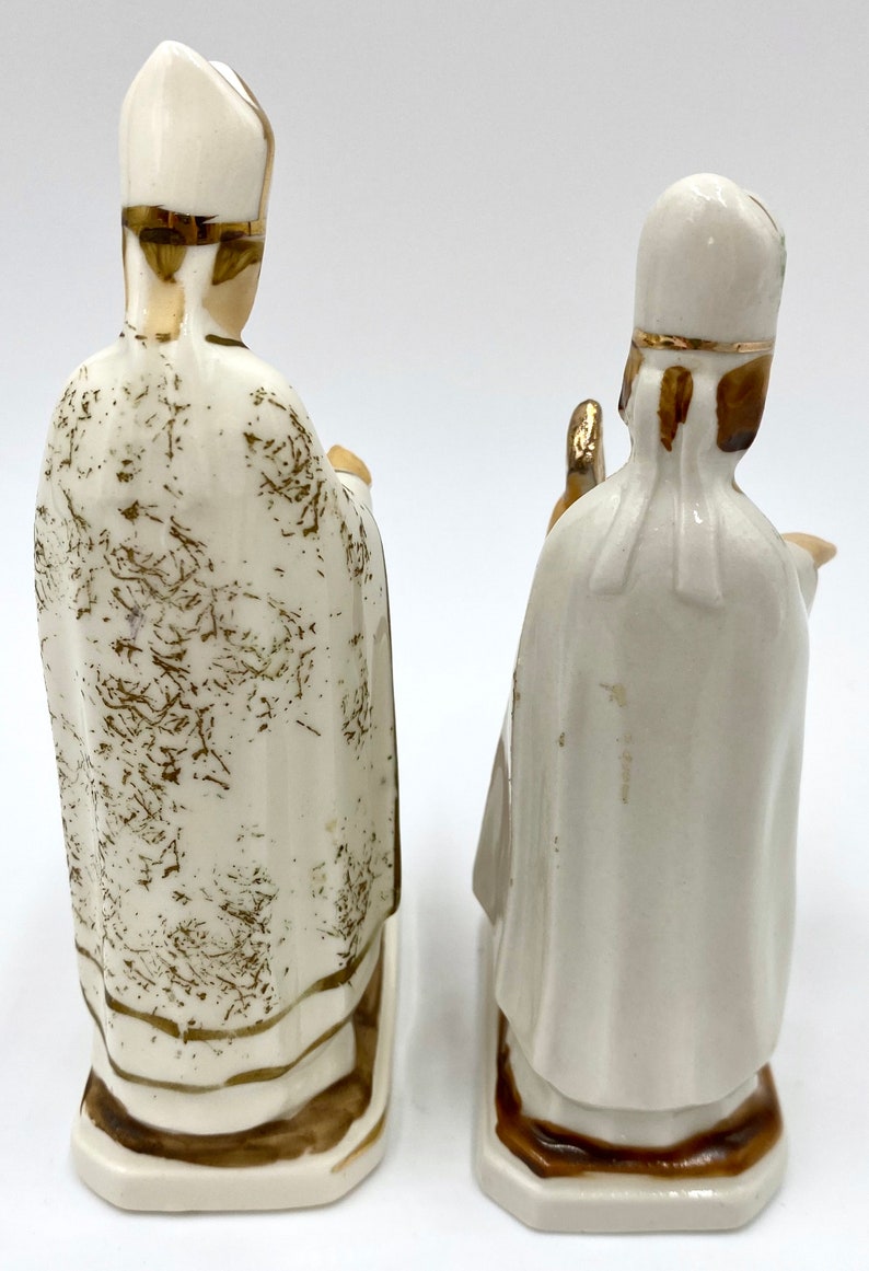 Vintage First Holy Communion Figurines | Painted Ceramic Porcelain ...