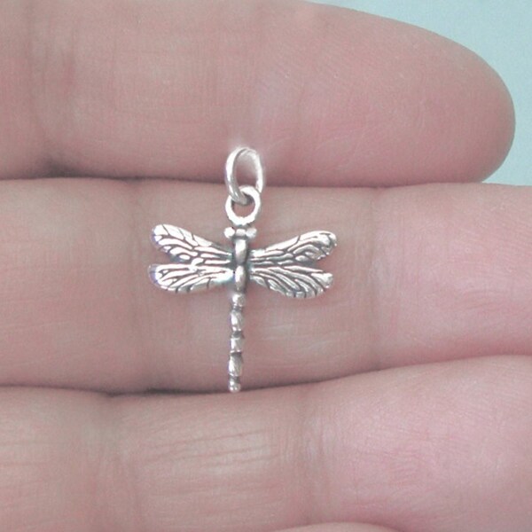 Silver Dragonfly - Etsy