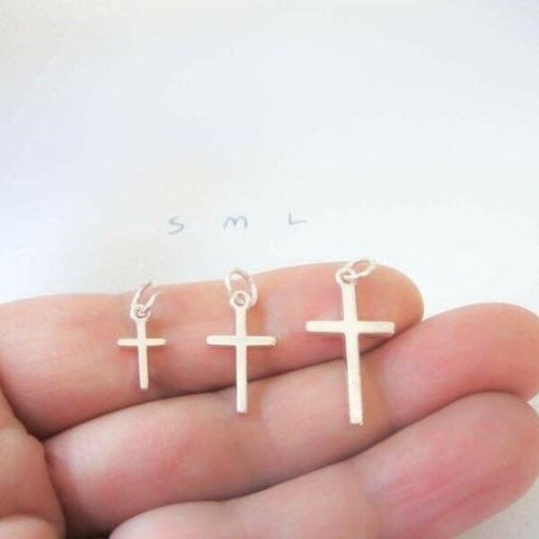 Silver Cross - Etsy
