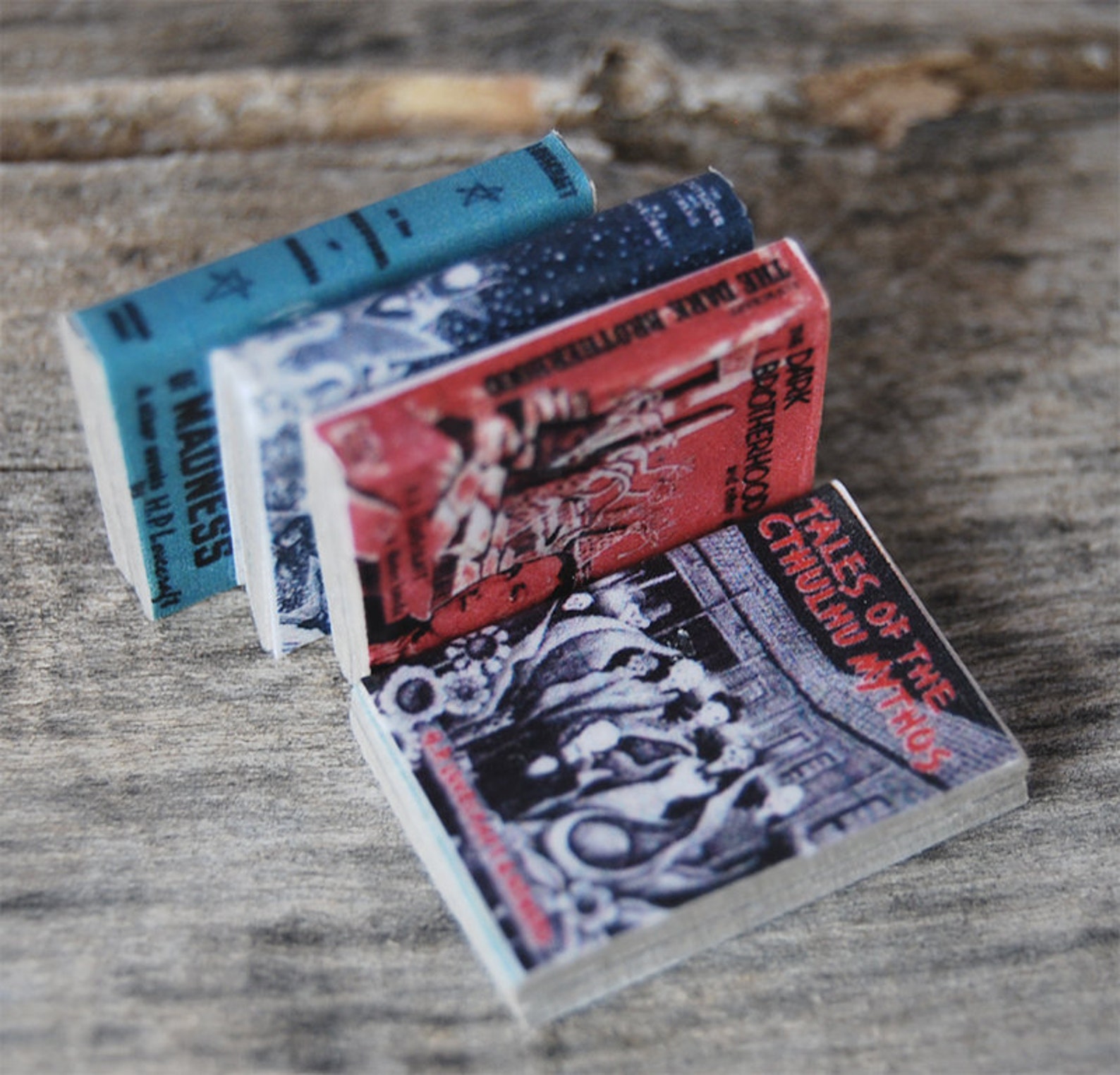 H. P. Lovecraft's Miniature Book Magnets Set - Etsy