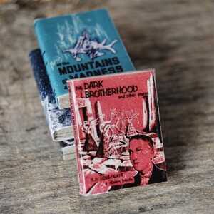 H. P. Lovecraft's Miniature Book Magnets Set - Etsy