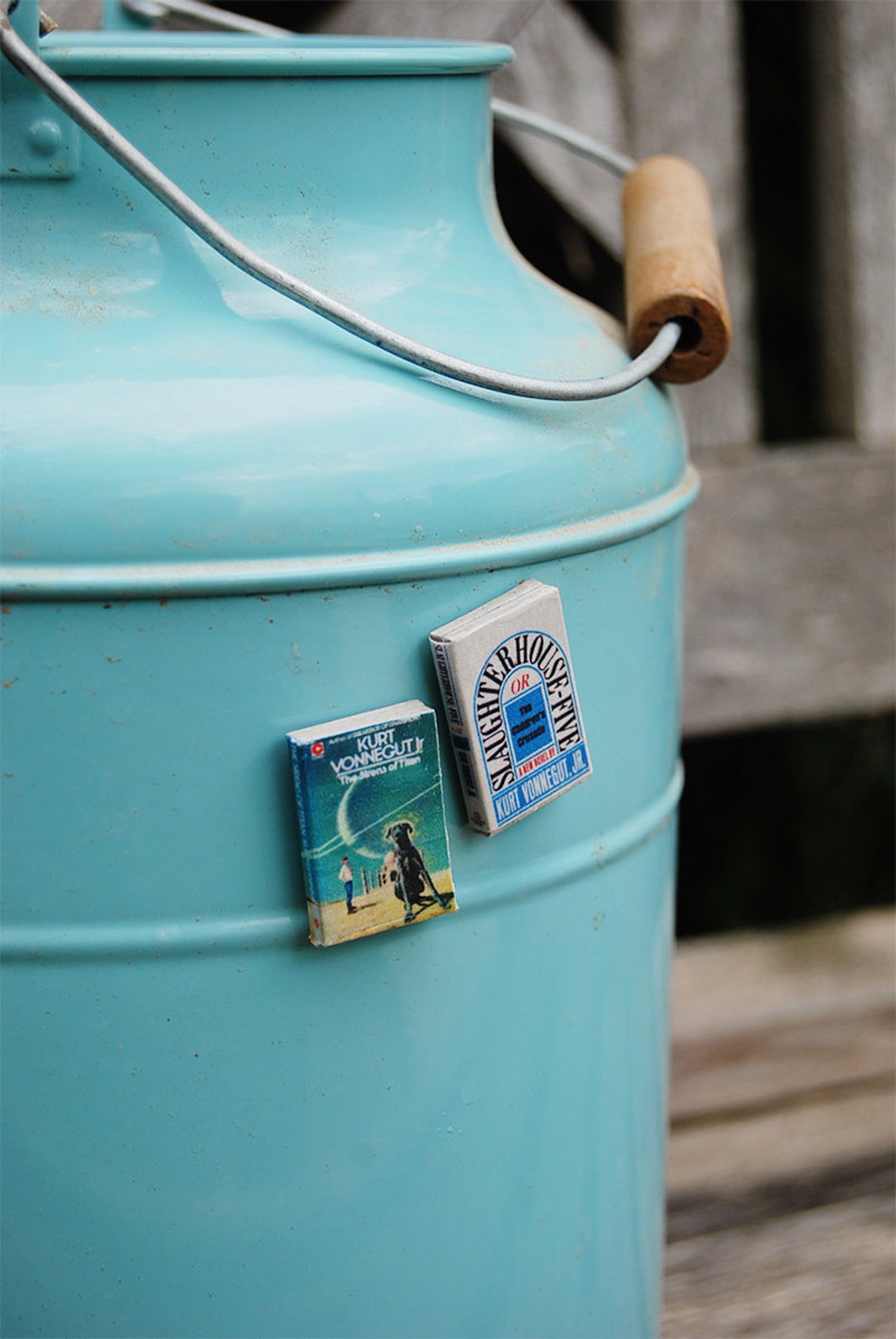 Kurt Vonnegut's Miniature Book Magnets Set - Etsy