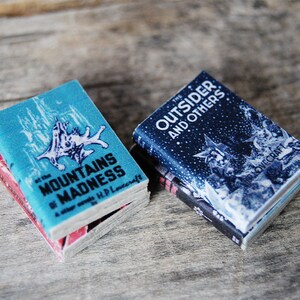 H. P. Lovecraft's Miniature Book Magnets Set - Etsy