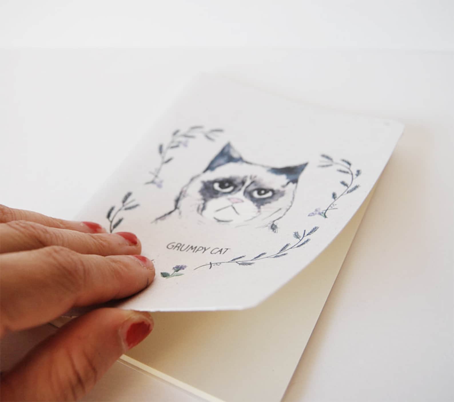 Grumpy Cat Notebook & Temporary Tattoo Pack - Etsy