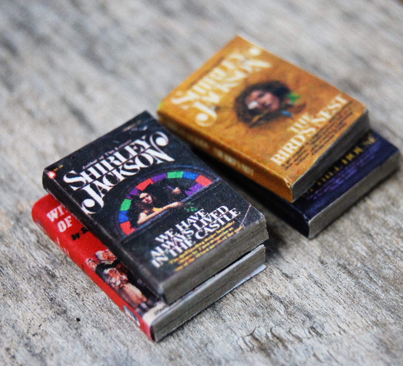 Shirley Jackson's Miniature Book Magnets Set - Etsy