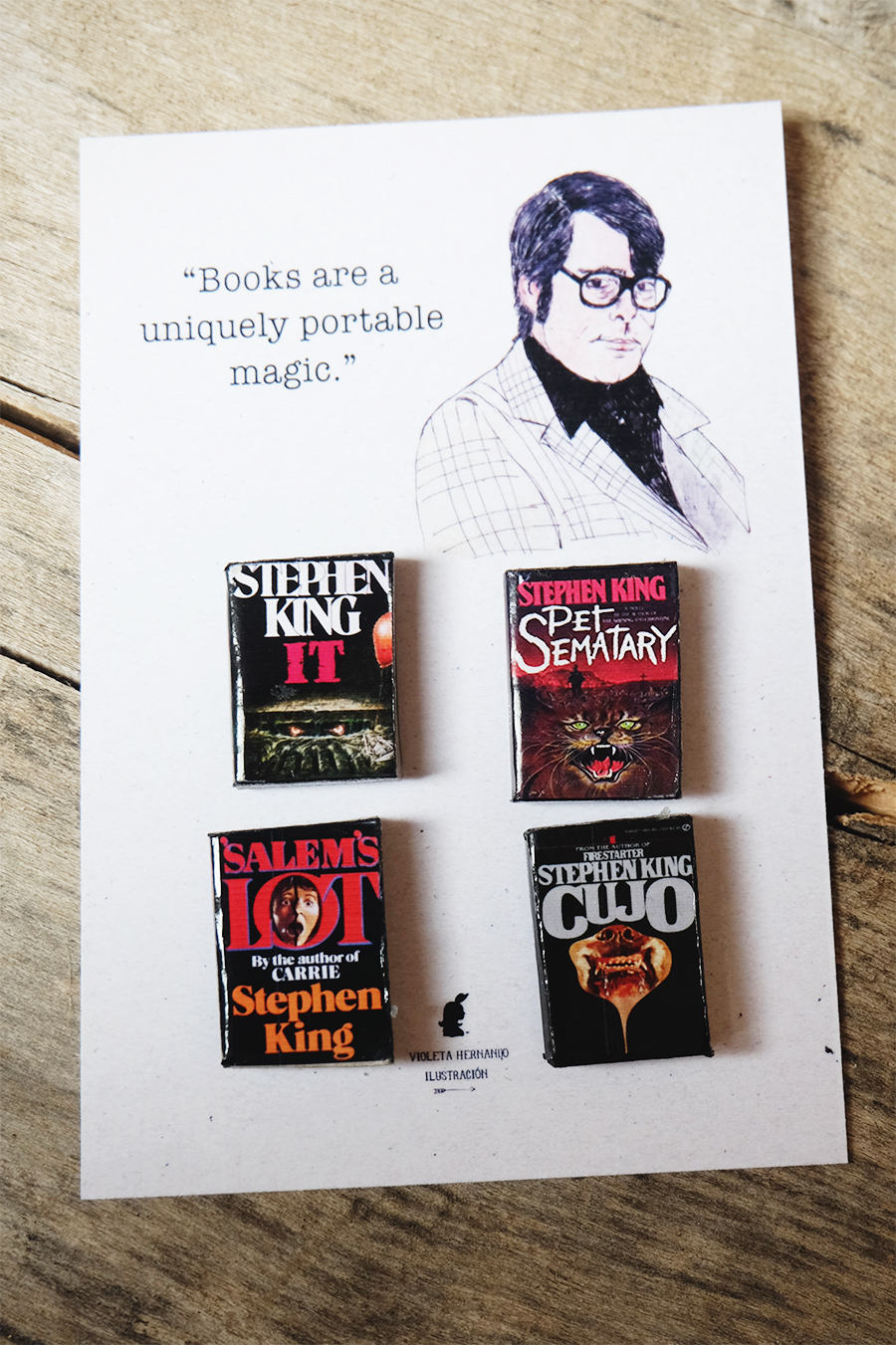Stephen King's Magnets Set | Etsy