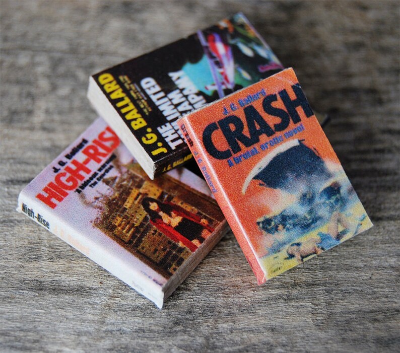 J. G. Ballard's Miniature Book Magnets Set - Etsy