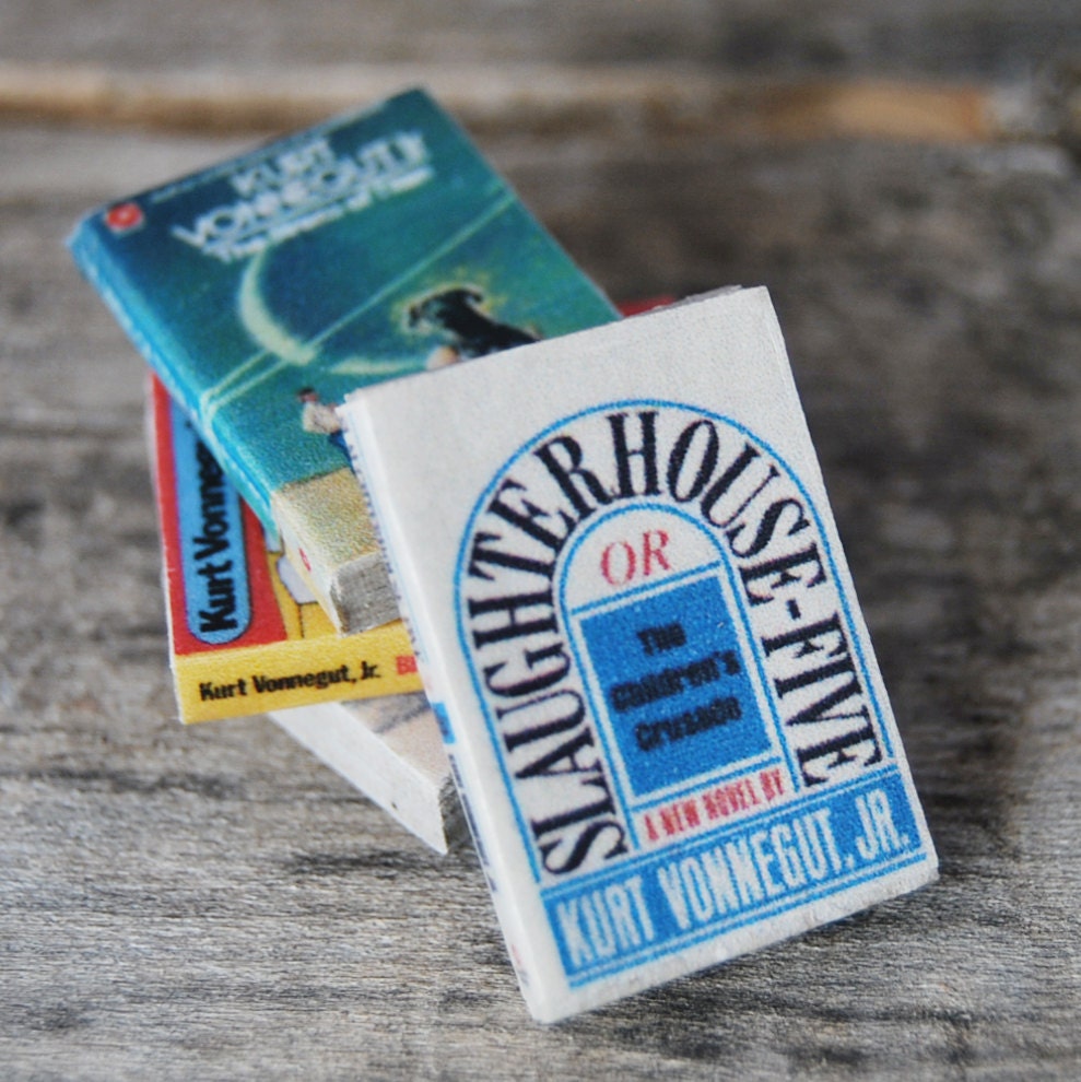 Kurt Vonnegut's Miniature Book Magnets Set - Etsy