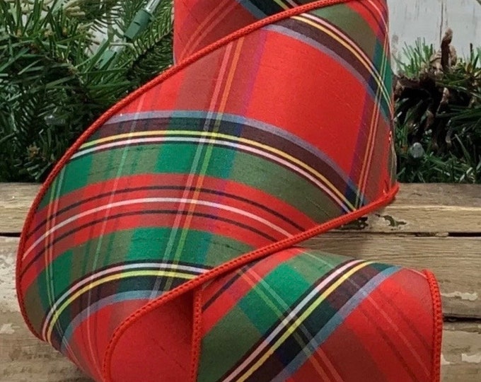 RESERVED TODD 12 X Traditional Holiday Plaid Designer Wreath Supply ...