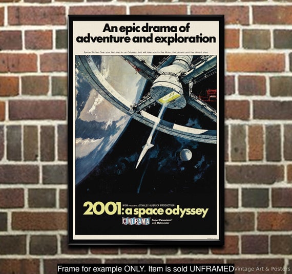 2001 Space Odyssey Movie Poster