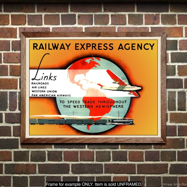 Railway Express - Etsy