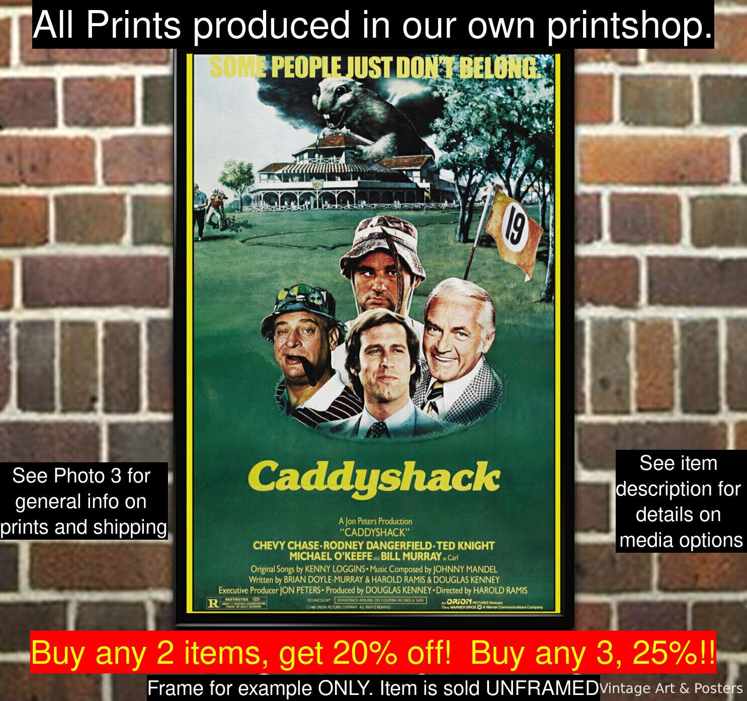 Caddyshack Poster