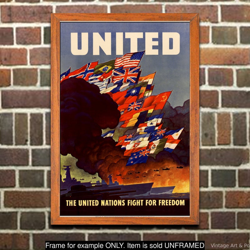 World War Ii Poster - Etsy