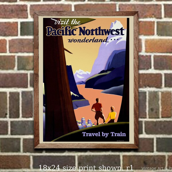 Railroad Print - Etsy